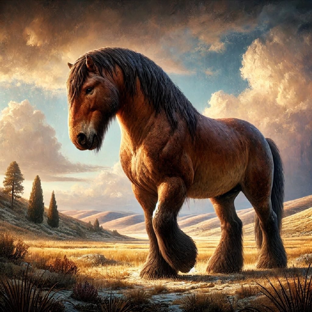 The Equus Giganteus A Colossal Titan of the Past